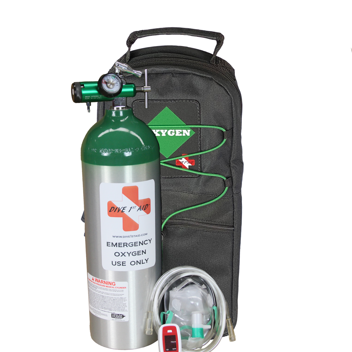Oxygen Rescue Kit - Jumbo D (Backpack) – Dive 1st Aid