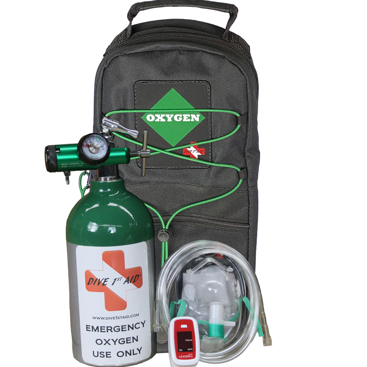 Oxygen Rescue Kit - Mini (Backpack) – Dive 1st Aid