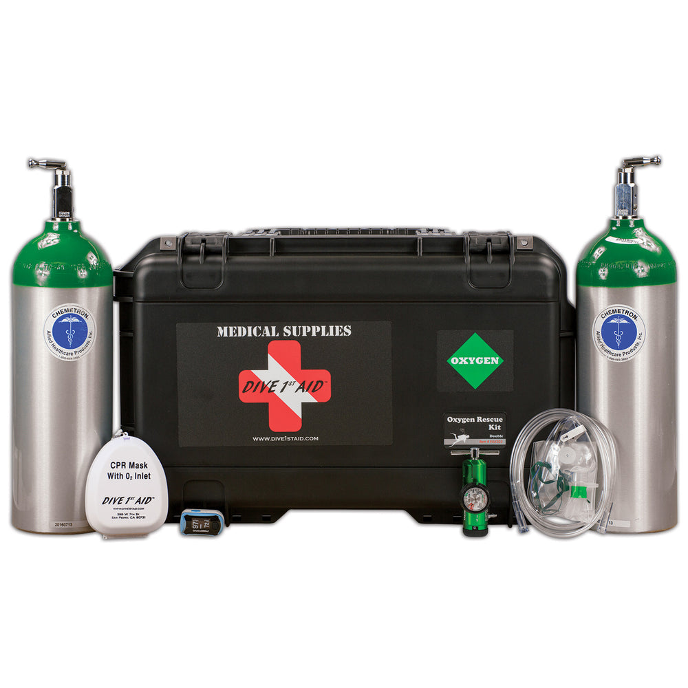 Oxygen Rescue Kit (Double) | Dive 1st Aid